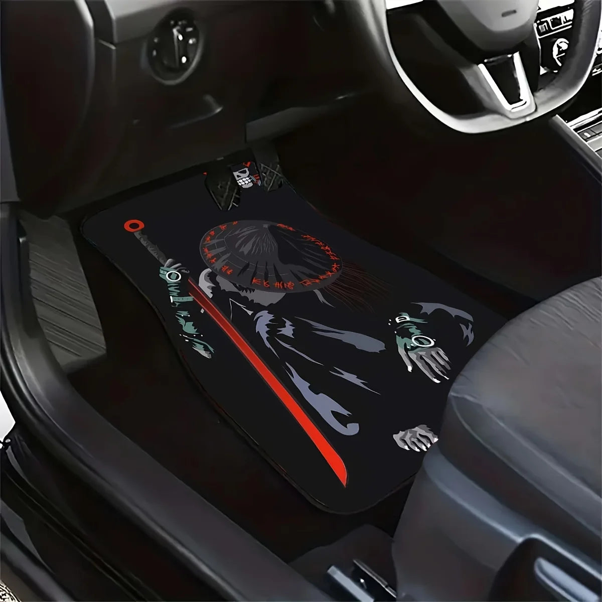 Anime Samurai Warrior Car Floor Mats – JDM YARD CO
